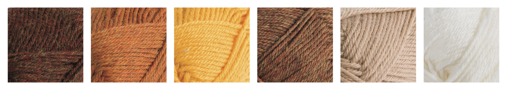 2024 Harvest Dinner Wool Yarn Color Palette – Knotted Up In String