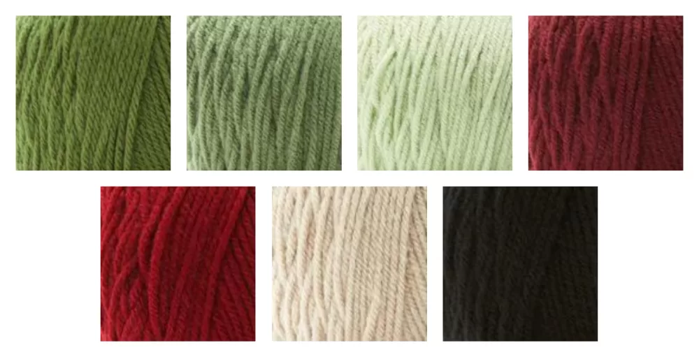 2025 Notes of Love Acrylic Yarn Color Palette – Knotted Up In String